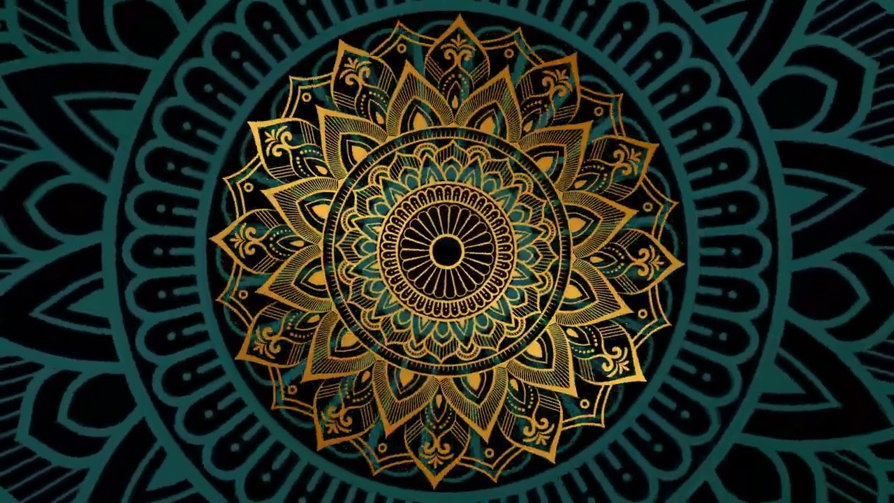 Mandala Vj New Loop Free HD Background Whithout WaterMark - YouTube