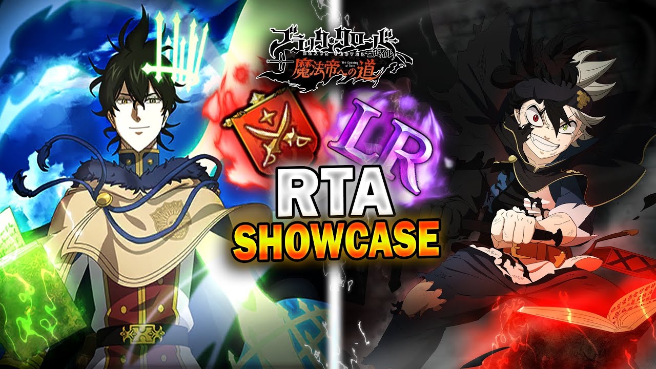 THE MONSTER DUO OF BD ASTA AND SD YUNO RUN RTA!!! YUNO AND ASTA RTA ...