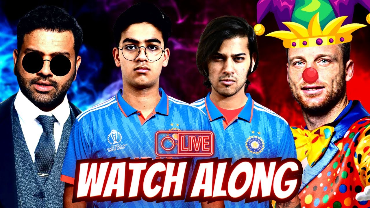 Watching India Eliminate England From CWC 2023 LIVE | Bro Sports - YouTube