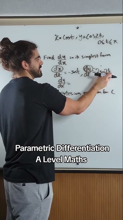 Parametric Differentiation | A Level Maths Revision | NeilDoesMaths ...