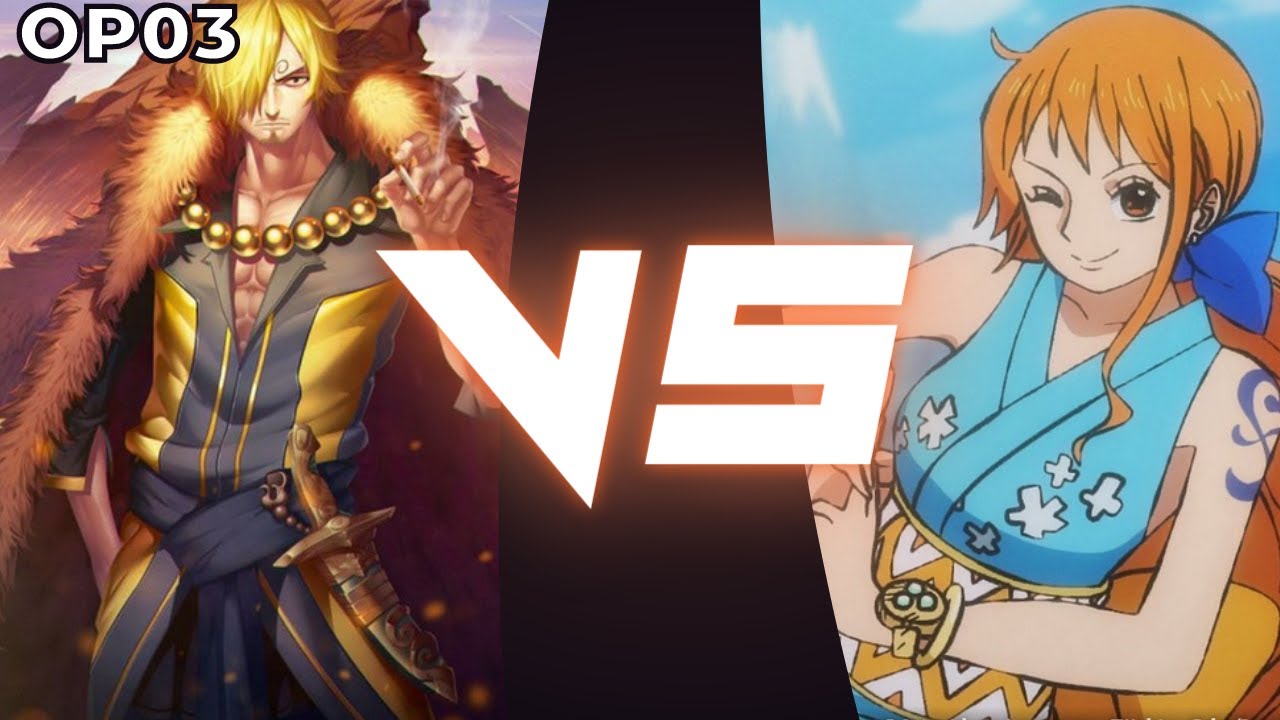 CAN NAMI WIN WITHOUT MILLING?!! Sanji (Green/Blue) VS Nami (Blue) | One ...