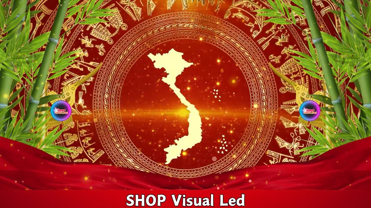 Visual Led Trống Đồng Việt Nam | Visual Màn Hình Led 126 - YouTube