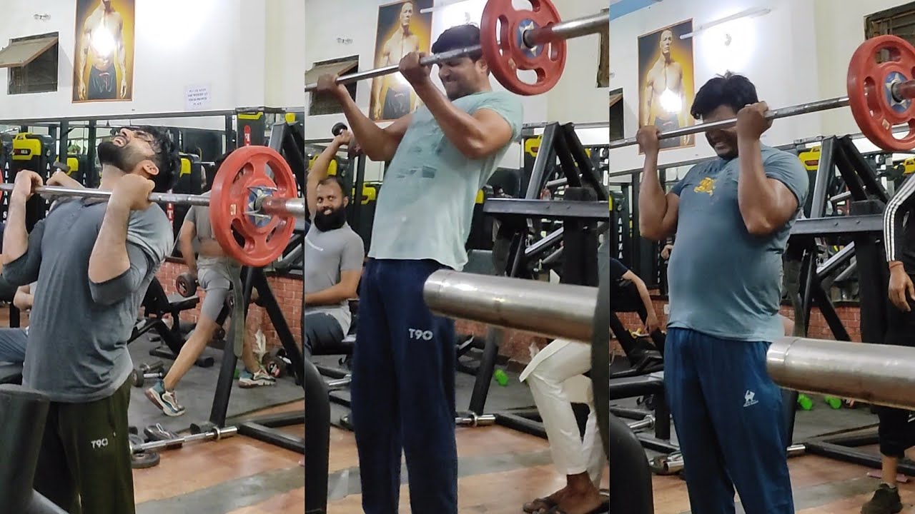 40 kg rod 💪🏋50 rap challenge #gym - YouTube