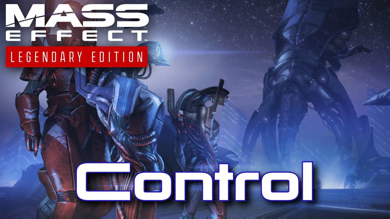 Mass Effect 3 Legendary Edition - Control Ending - YouTube