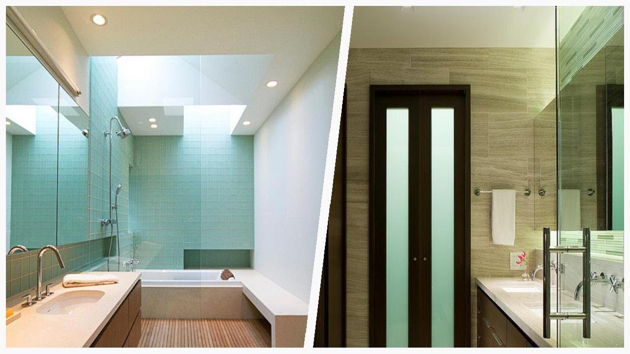 75 Bathroom With Flat-panel Cabinets And Dark Wood Cabinets Design ...