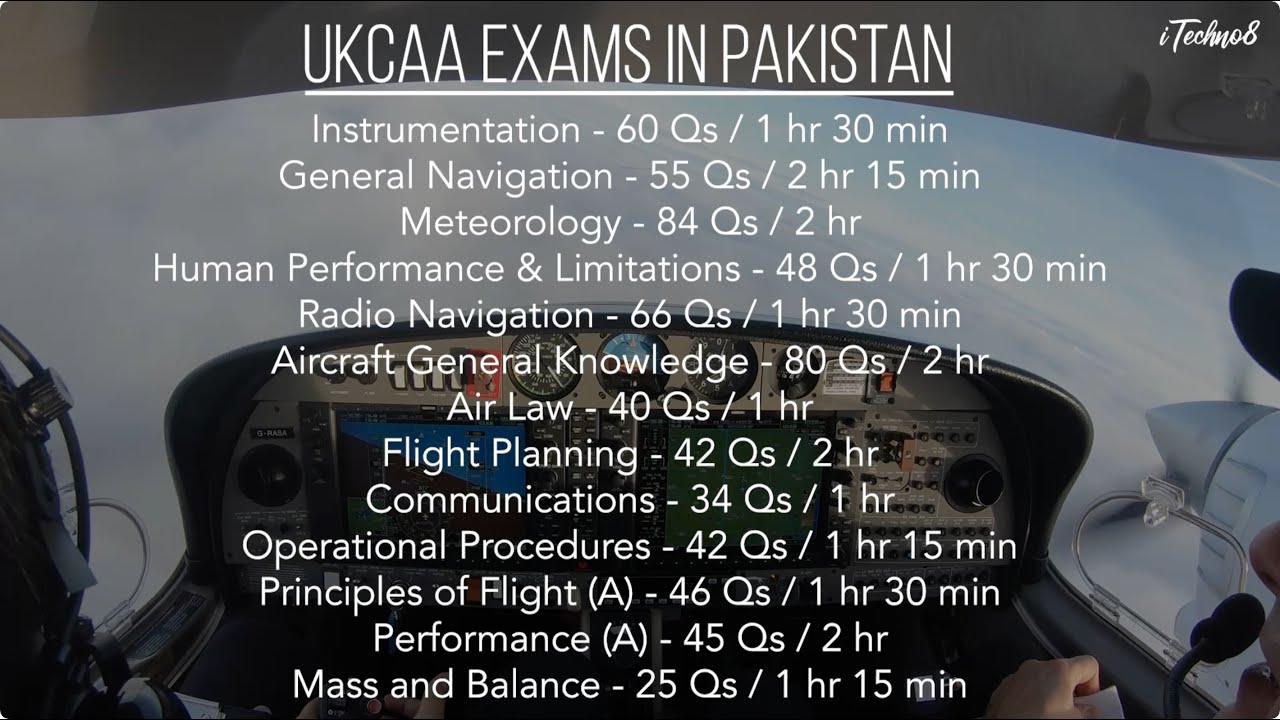 UKCAA Exams in Pakistan - How to Prepare For Your ATPLs? - YouTube