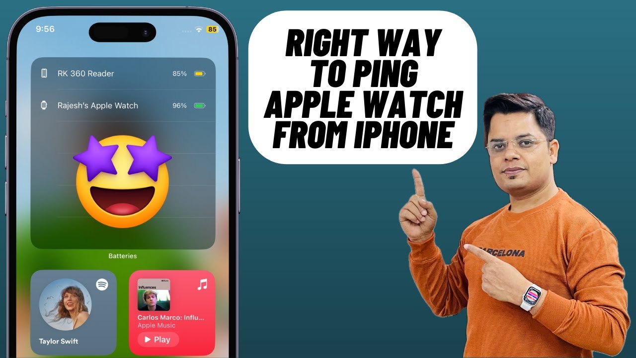 Right Way to Ping Your Apple Watch from iPhone - YouTube