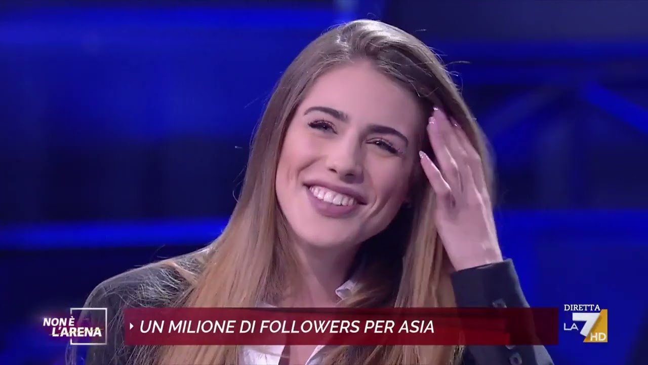 Asia Gianese, influencer, ospite da Massimo Giletti: "Non mi ...
