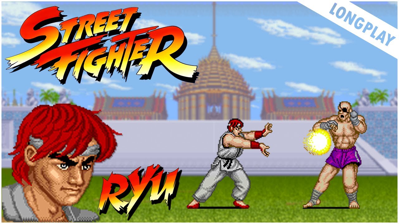 Street Fighter 1 RYU longplay - (Arcade Japan 1987) - YouTube