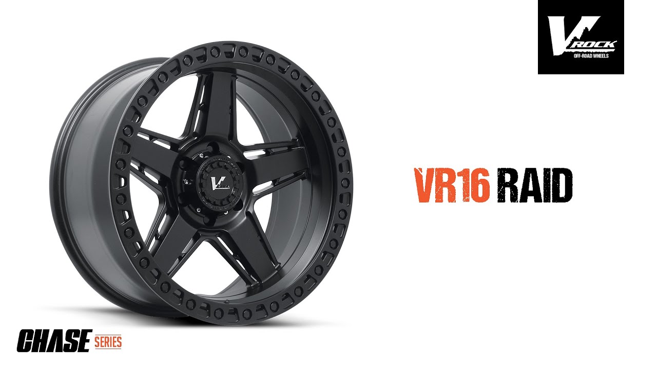 V-Rock Off-Road Wheels | VR16 Raid - YouTube