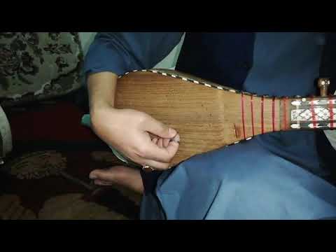 دوتار هراتی نوازنده حامد دل آهنگ نغمه های محلی Herati Dutar player ...