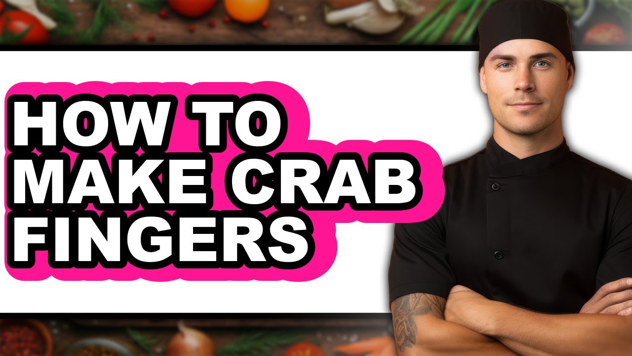 How To Make Crab Fingers (UPDATED) - YouTube