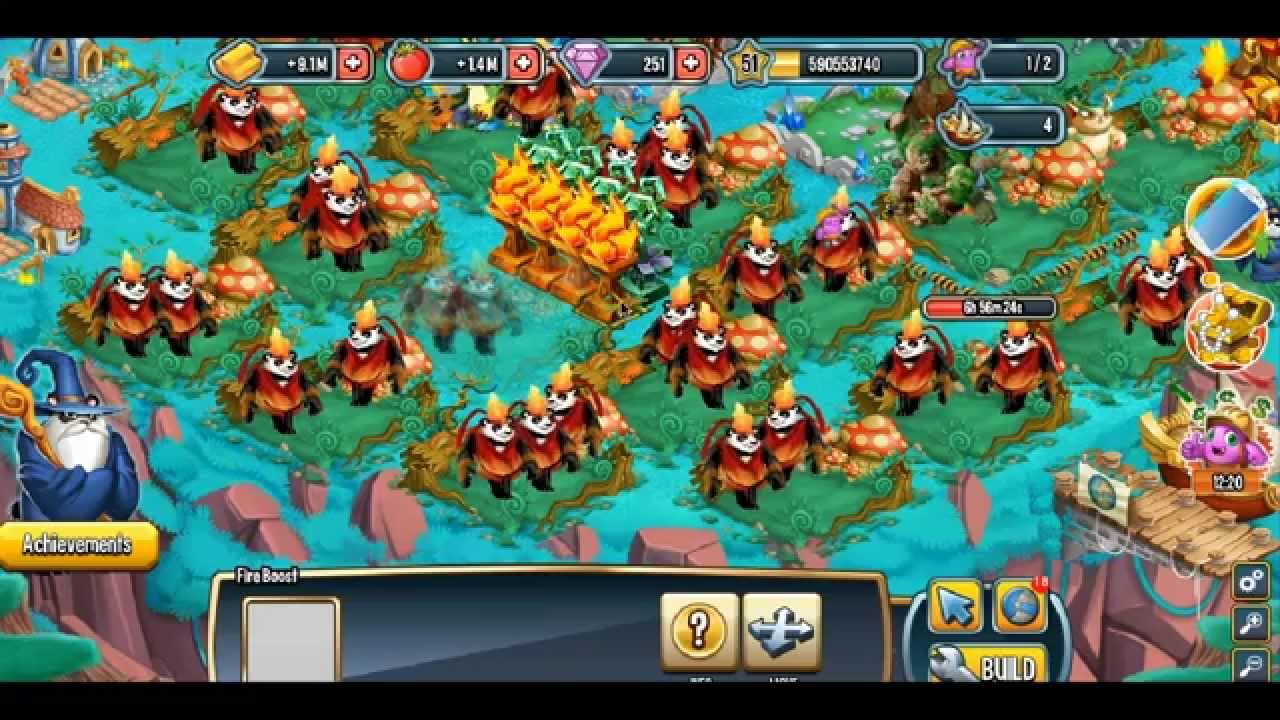 Monster Legends - Gold Farming Tips - Pandaken System - YouTube
