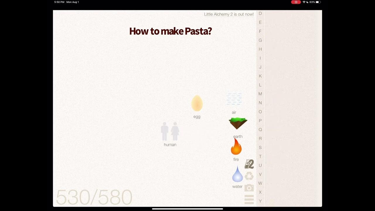 How To Make Pasta In Little Alchemy Cheats YouTube how-to-make-pasta-in-little-alchemy-cheats-youtube