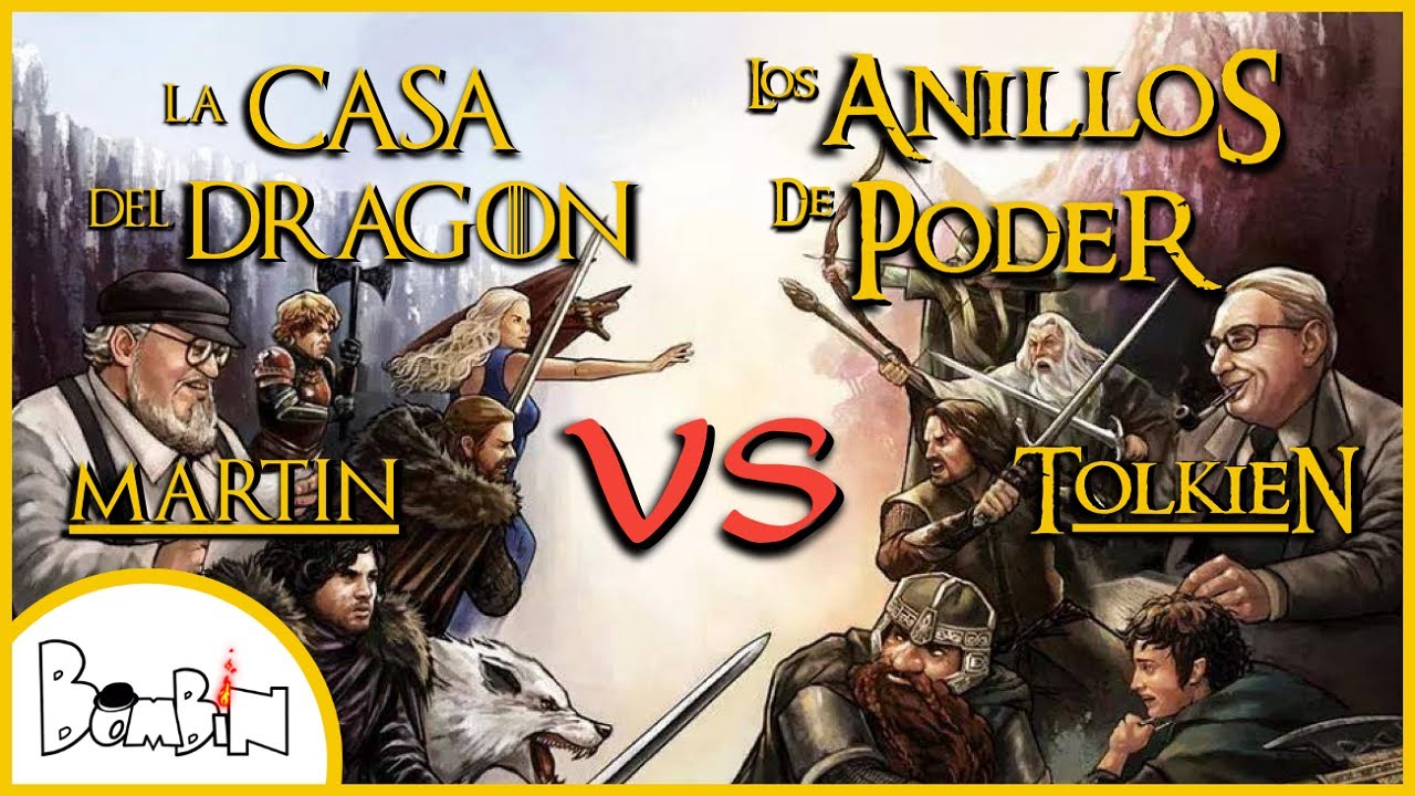 🔥TOLKIEN vs MARTIN🔥💍Los anillos de poder VS La casa del dragón🐲 - YouTube