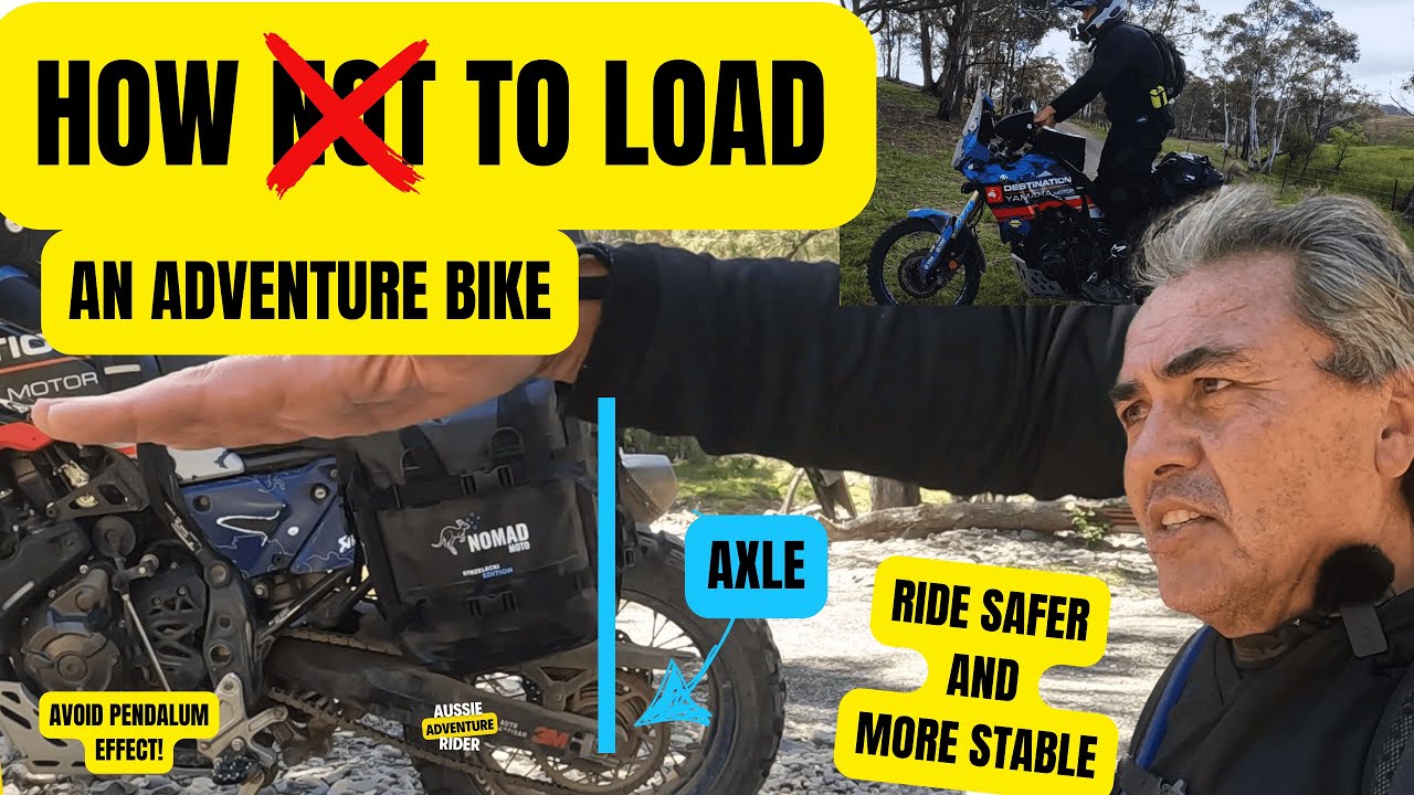 How NOT to Load Your Adventure Bike! Avoid the Pendulum Effect & Ride ...