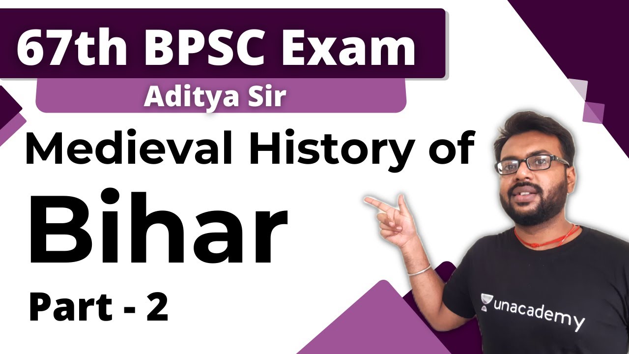 Medieval History of Bihar MCQs | BIHAR GK | Aditya BaiBhav - YouTube