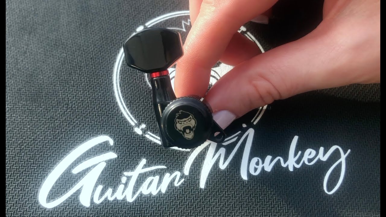 Guitar Monkey Monkey Locks - Locking Tuners - YouTube