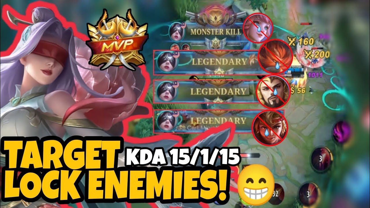 TARGET LOCK ENEMIES! PHARSA MONTAGE | PHARSA BEST BUILD AND EMBLEM 2022 ...