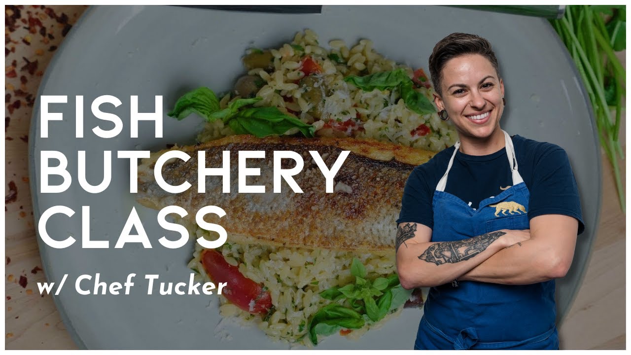 Fish Butchery Class with Chef Tucker! - YouTube