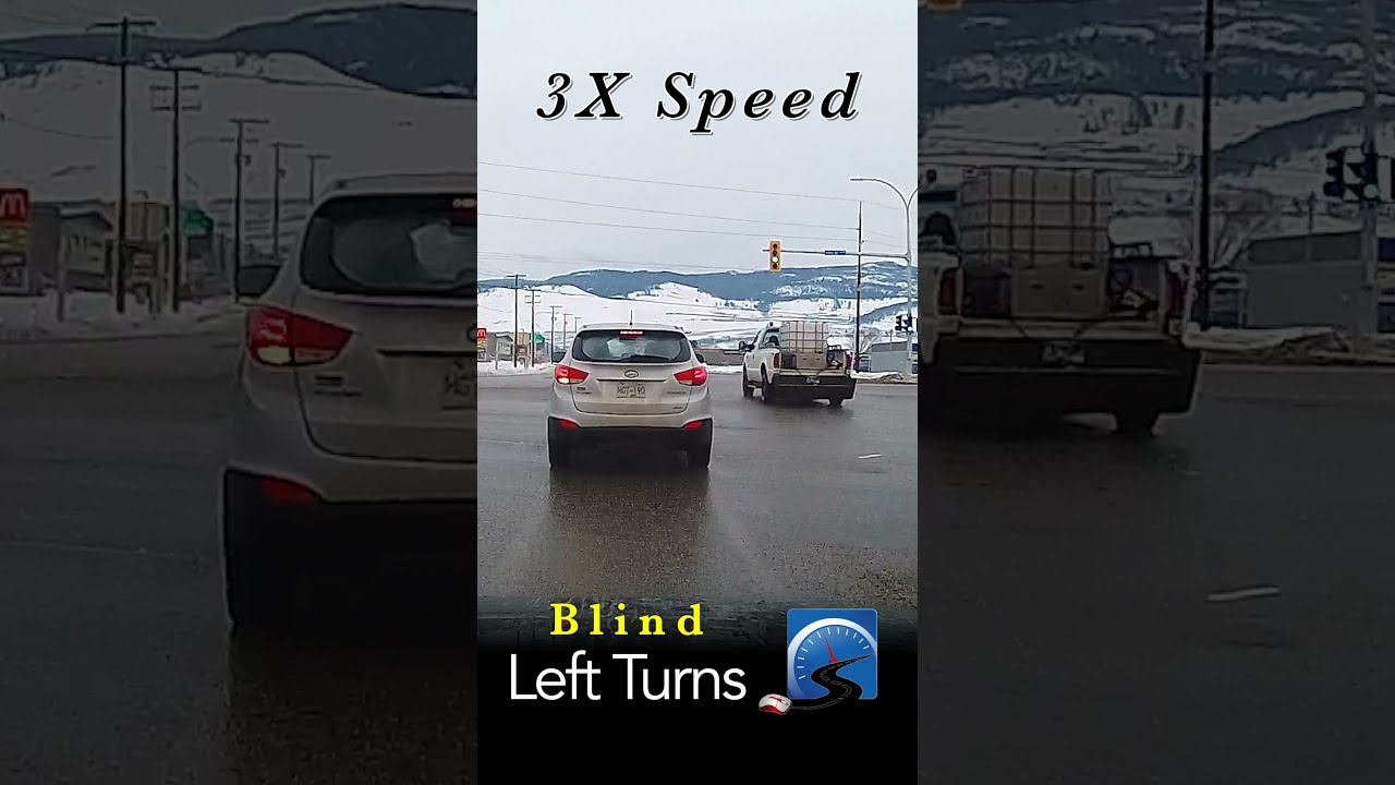 Avoid Blind Left Turns - YouTube