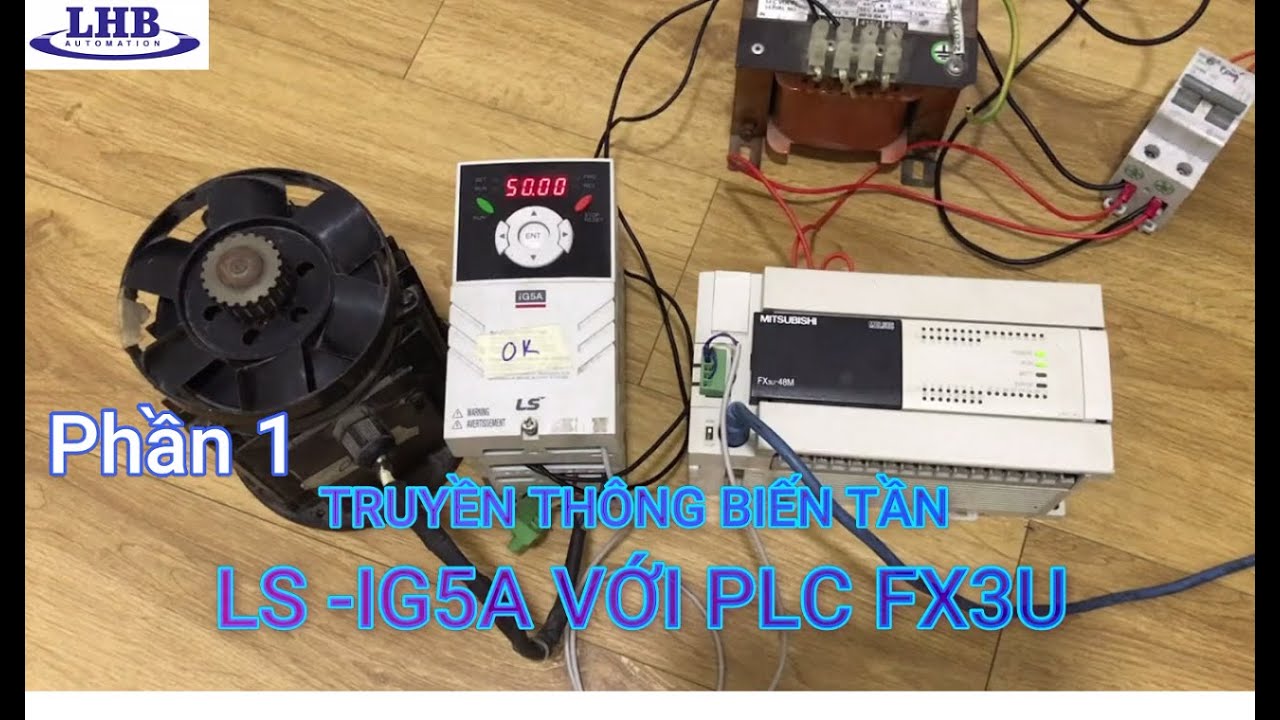 Truyền thông bằng lệnh RS | Fx3U - LS inverter / RS instruction |Part 1 ...