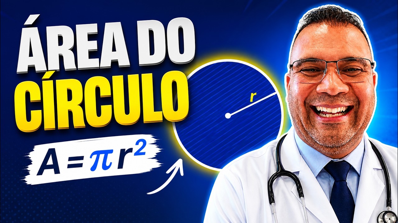 ÁREA DO CÍRCULO - EXERCÍCIOS RESOLVIDOS - YouTube