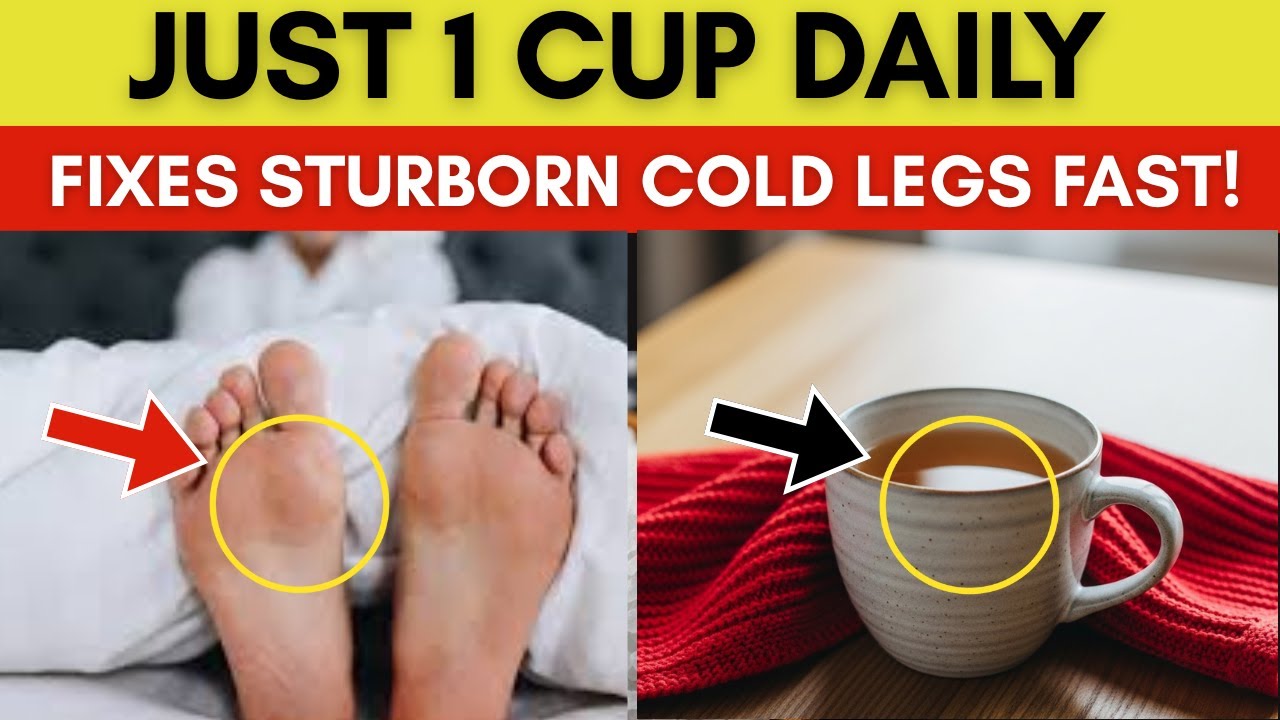 Cold Legs After 60? Drink This Once Daily - YouTube
