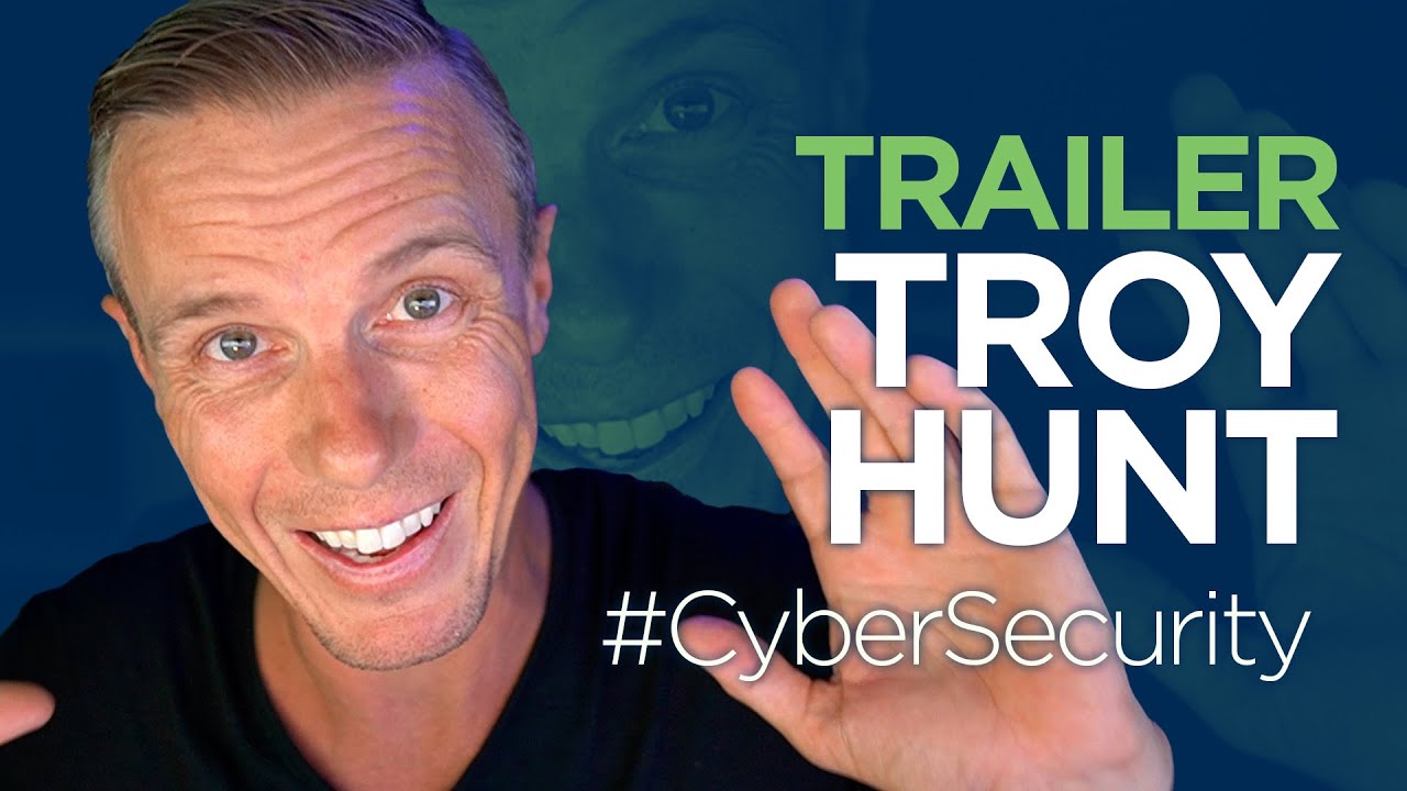 Troy Hunt - Q&A session, 31st of March - trailer - YouTube
