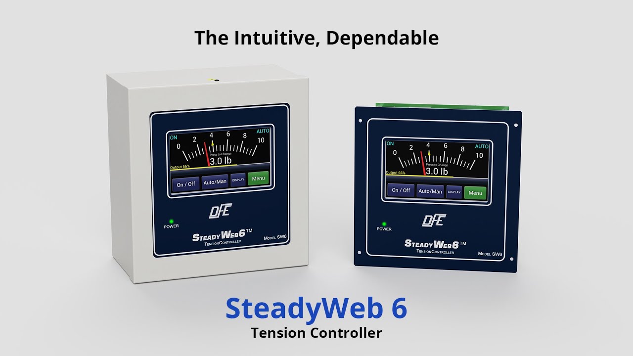 SteadyWeb6 Tension Controller - YouTube