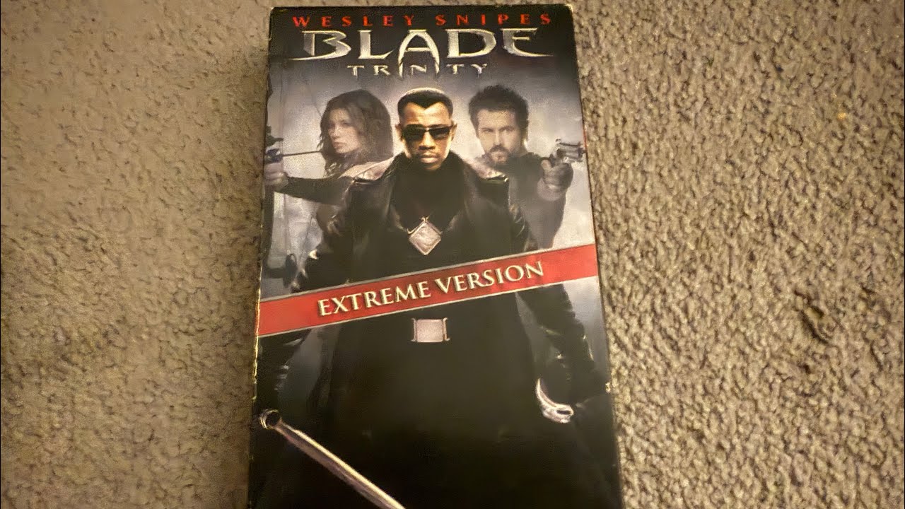 Opening to “Blade Trinity” 2005 Vhs (Canadian Version) - YouTube