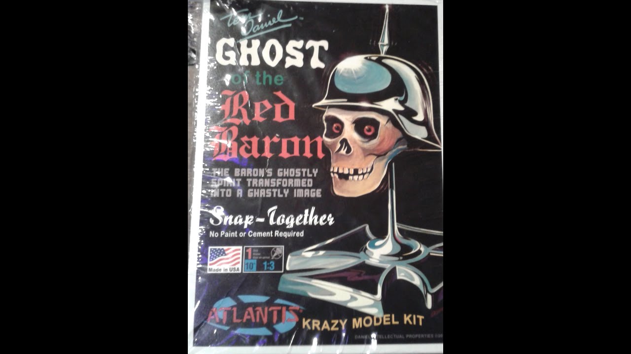The Ghost of Red Baron - Model Kit by Atlantis - YouTube