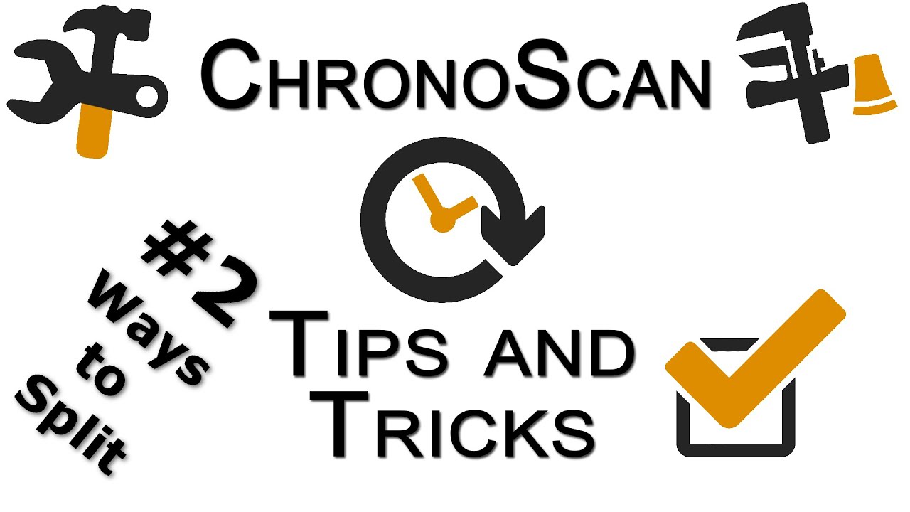 The Ways To Split Your Documents on ChronoScan Tips and Tricks - YouTube