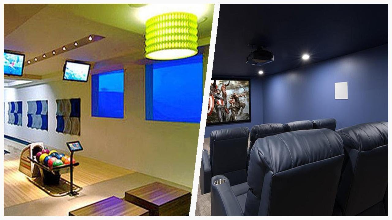 Transform Your Basement with Modern Blue Designs | Designer CheatSheet