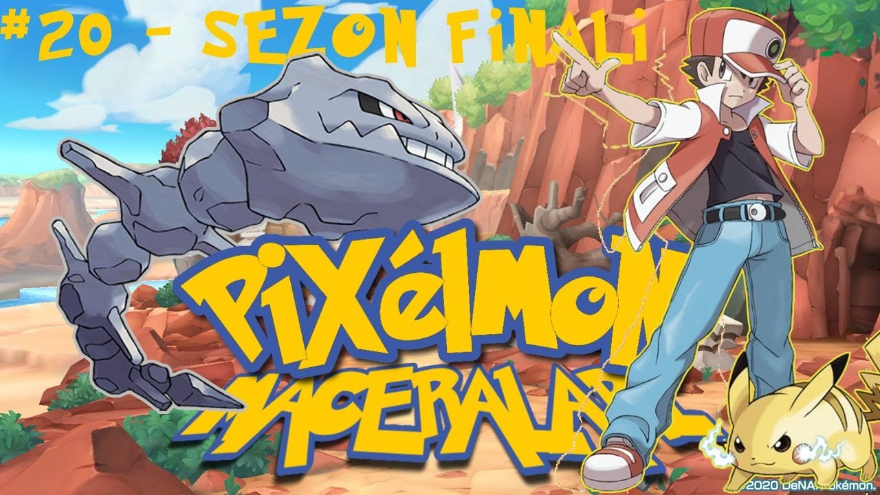 STEELIX İLE RED'İN AĞZINA TÜKÜRDÜK #20 SEZON FİNALİ Pixelmon Maceraları ...