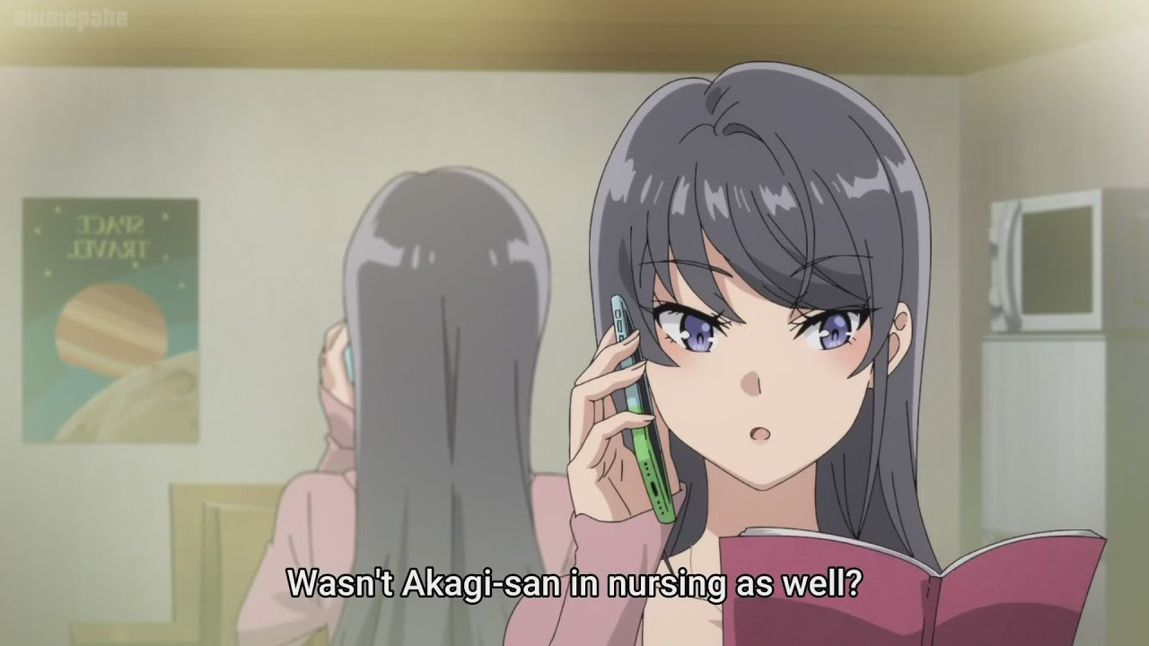 MAI SAN ALLOWED SAKUTA TO GO IN MIXER || RASCAL DOES NOT DREAM OF SANTA ...