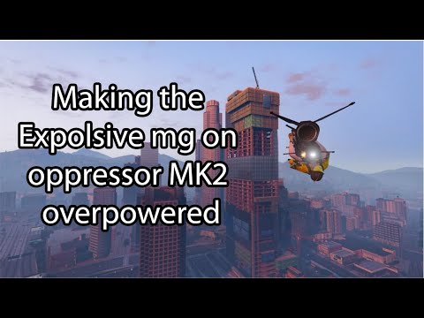 GTA Online: Explosive mg on Oppressor MK2 kill compilation - YouTube