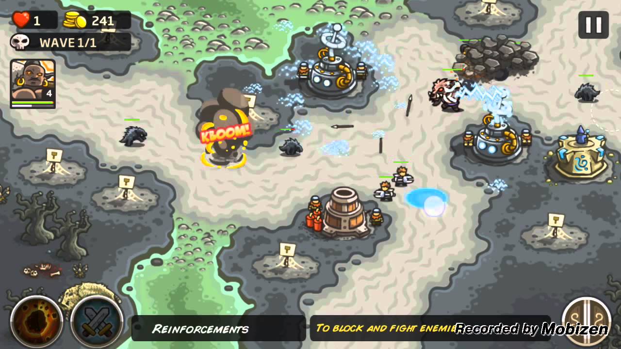 【Kingdom Rush】夜牙沼澤 Nightfang Swale - Iron - YouTube