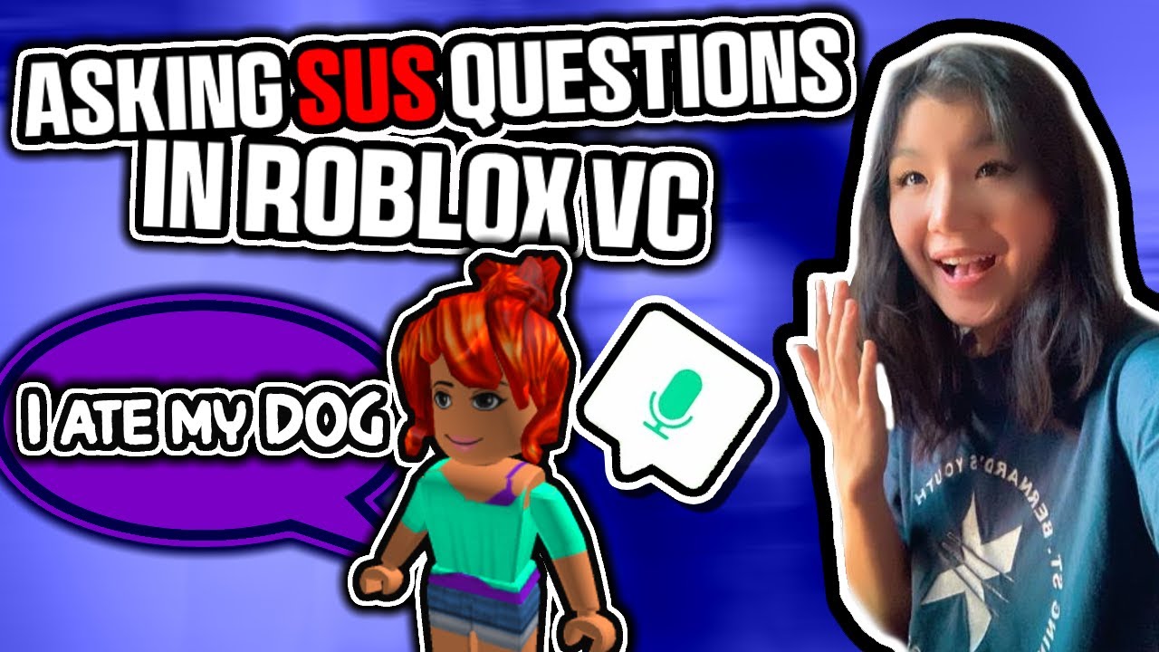 ASKING SUS QUESTIONS ON ROBLOX VC! - YouTube