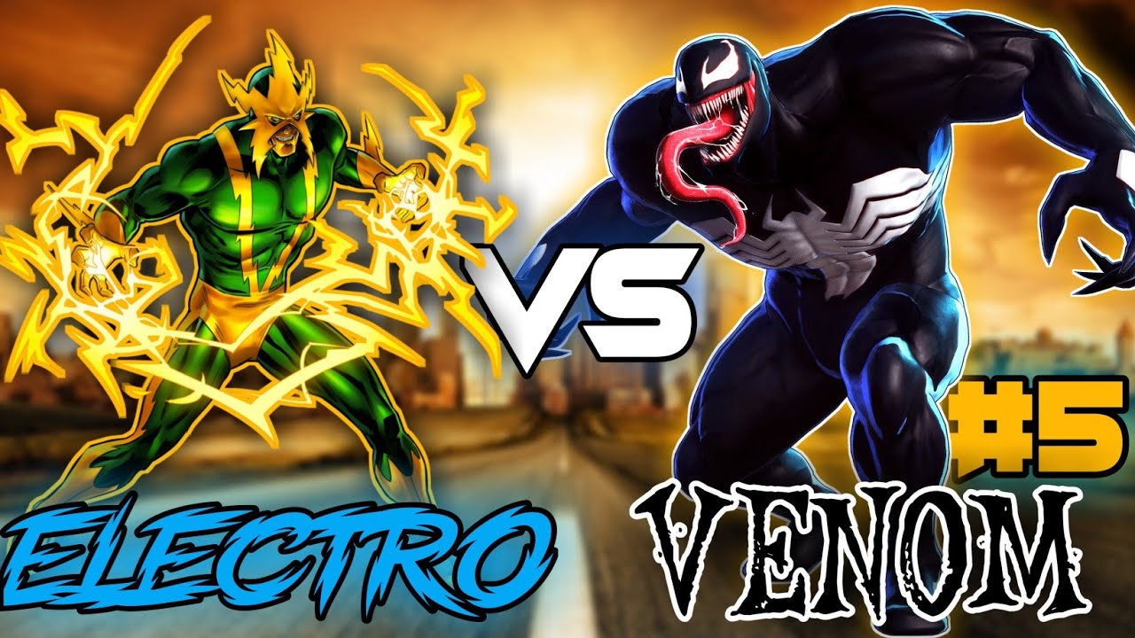 Electro Vs Venom Venom Vs Electro Ultimate Game | TikTok