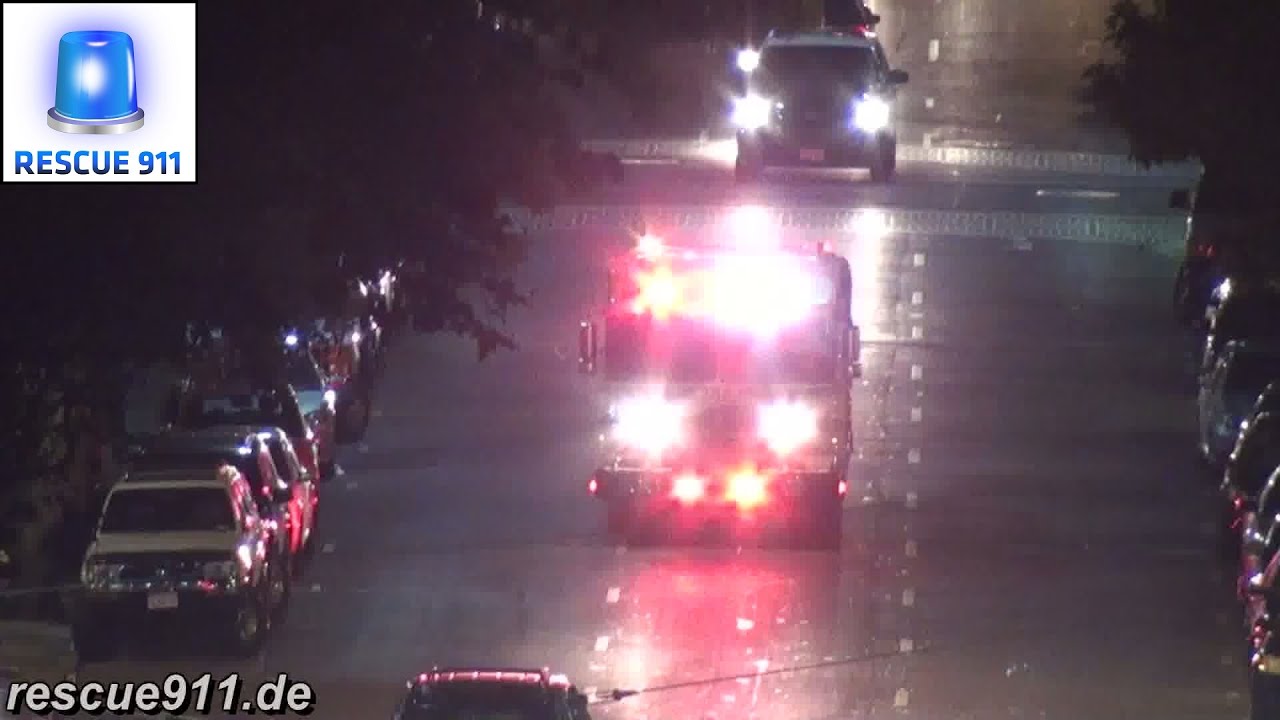 [San Francisco] Engine 41 + Medic 77 + Medic 81 SFFD - YouTube