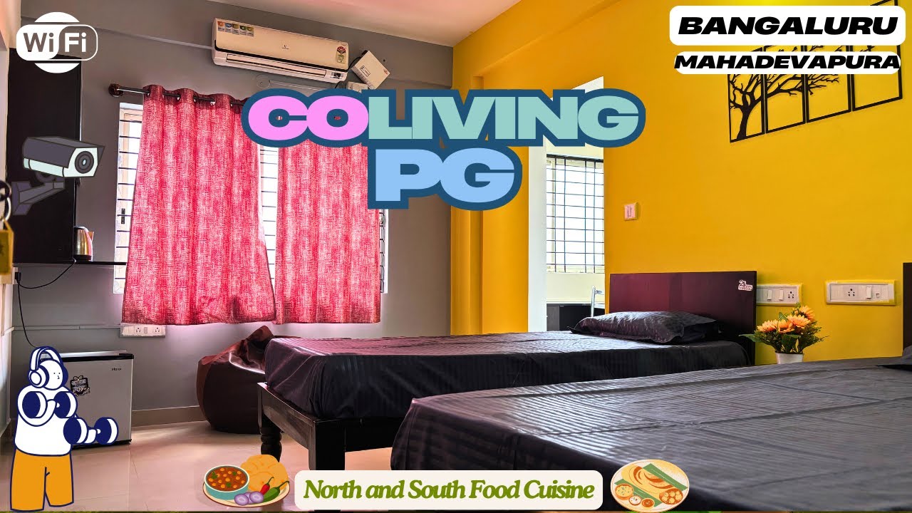 CoLiving PG in Mahadevapura | Best coliving PG Near Bagmane Tech Park ...