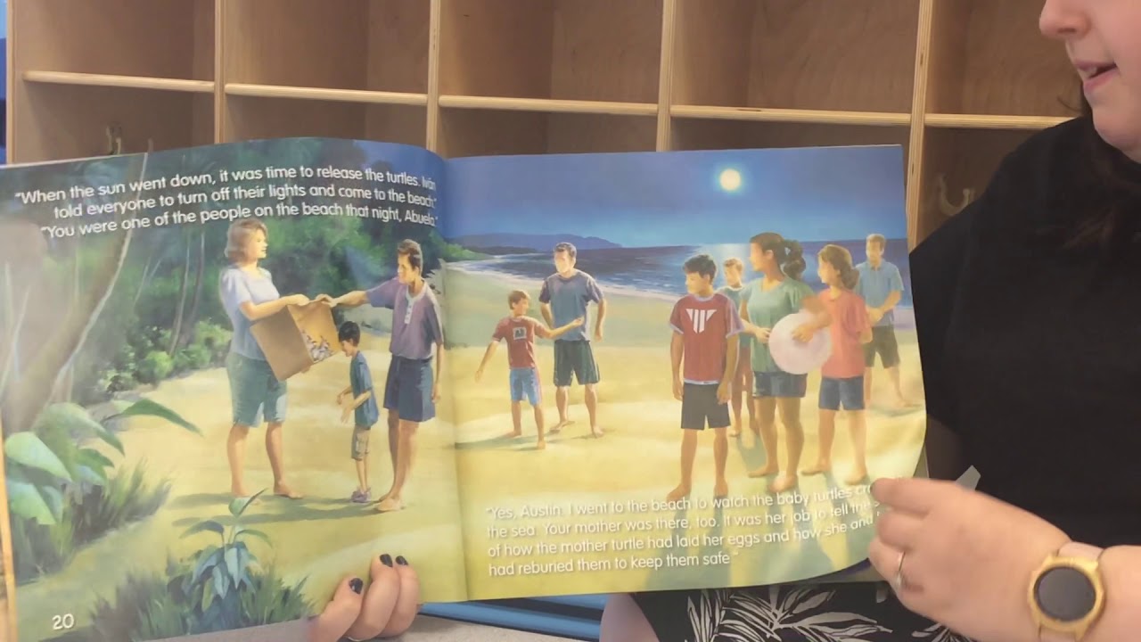 Beach story with Ms. Arielle - YouTube