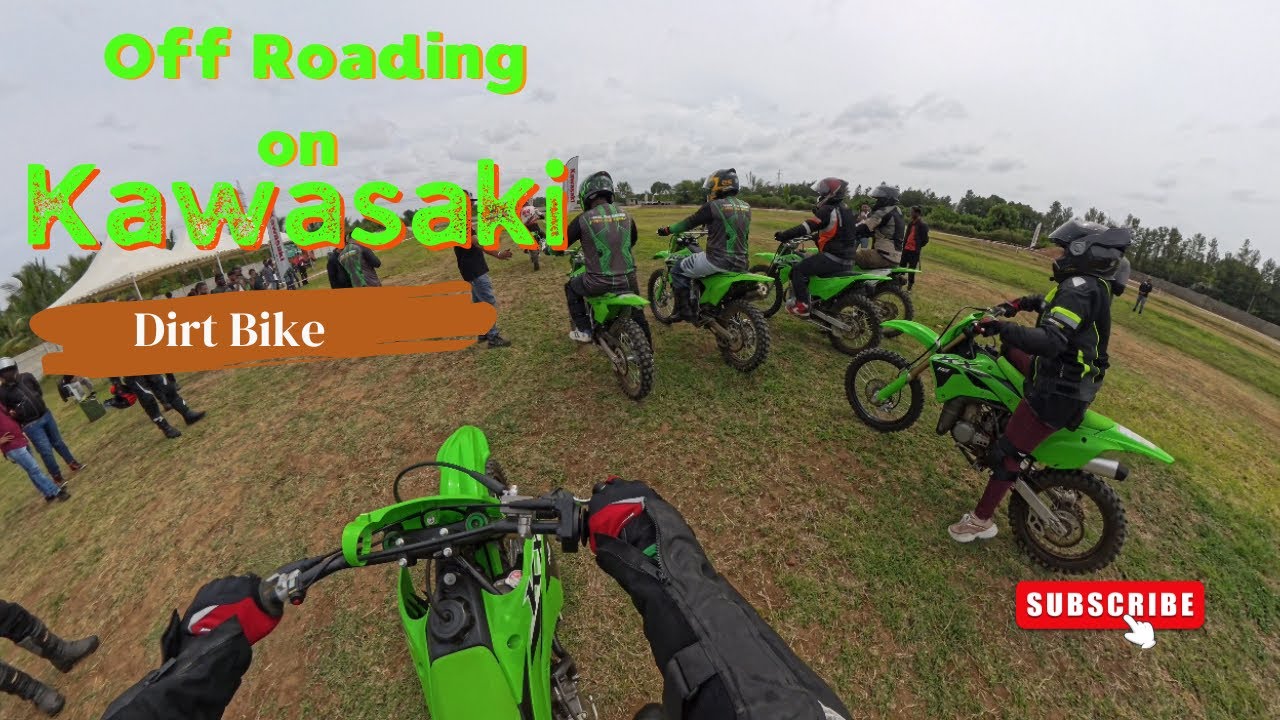 Off Roading On Kawasaki Dirt Bike | Hyderabad | Jamma Praneeth - YouTube