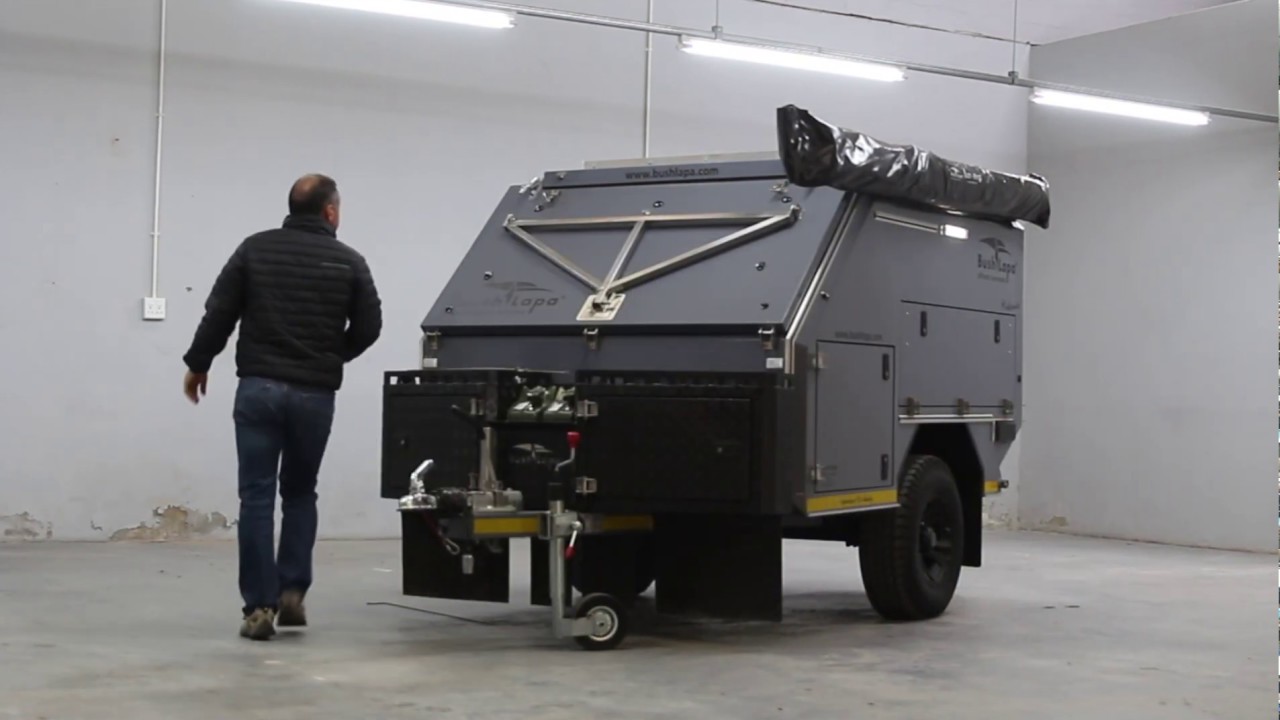 BUSH LAPA OFFROAD CARAVANS - How to close the NEW pop - up roof ...