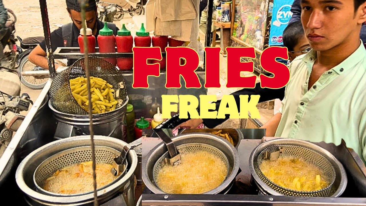 16 Years Old Kid Selling French Fries | Street Food French Fries ...