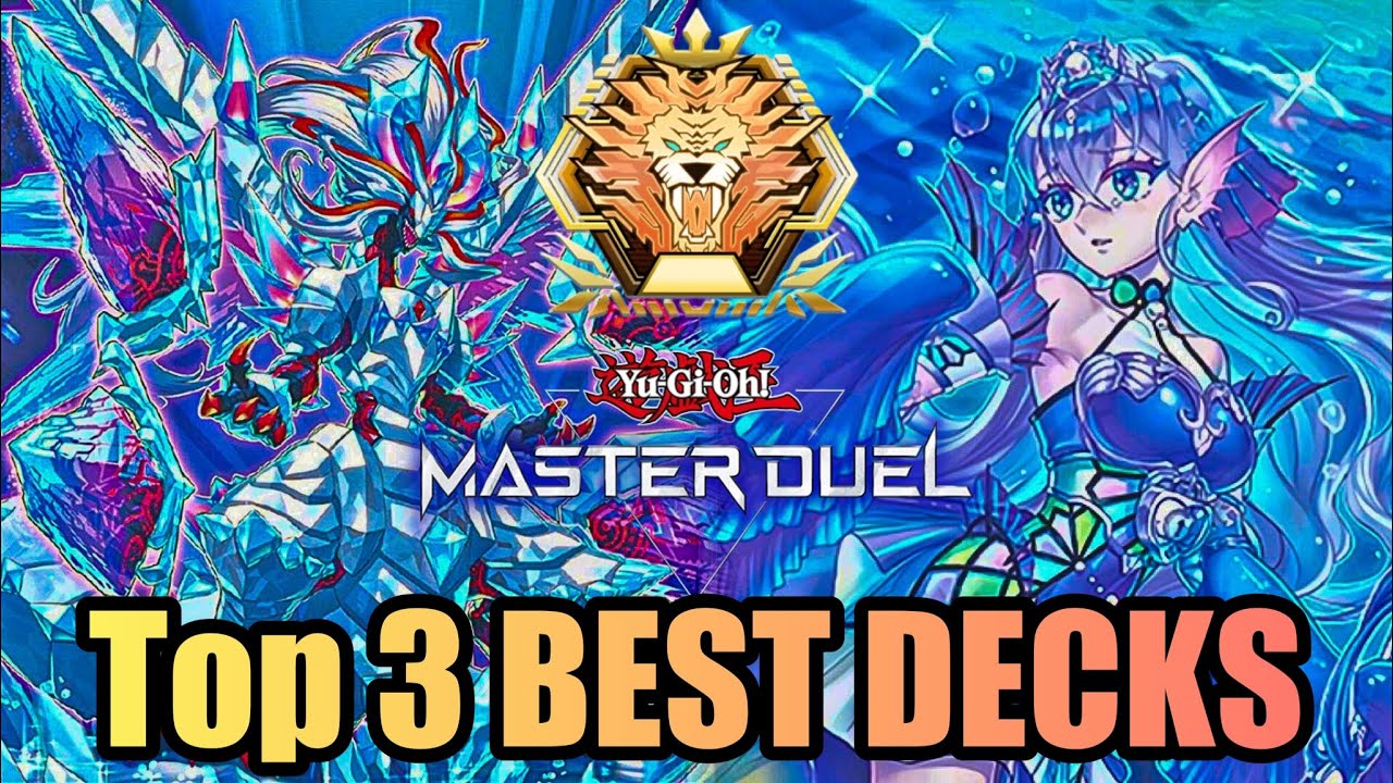 Top 3 BEST DECKS in Master Duel! (Decklist & Replays) [Yu-Gi-Oh! Master ...