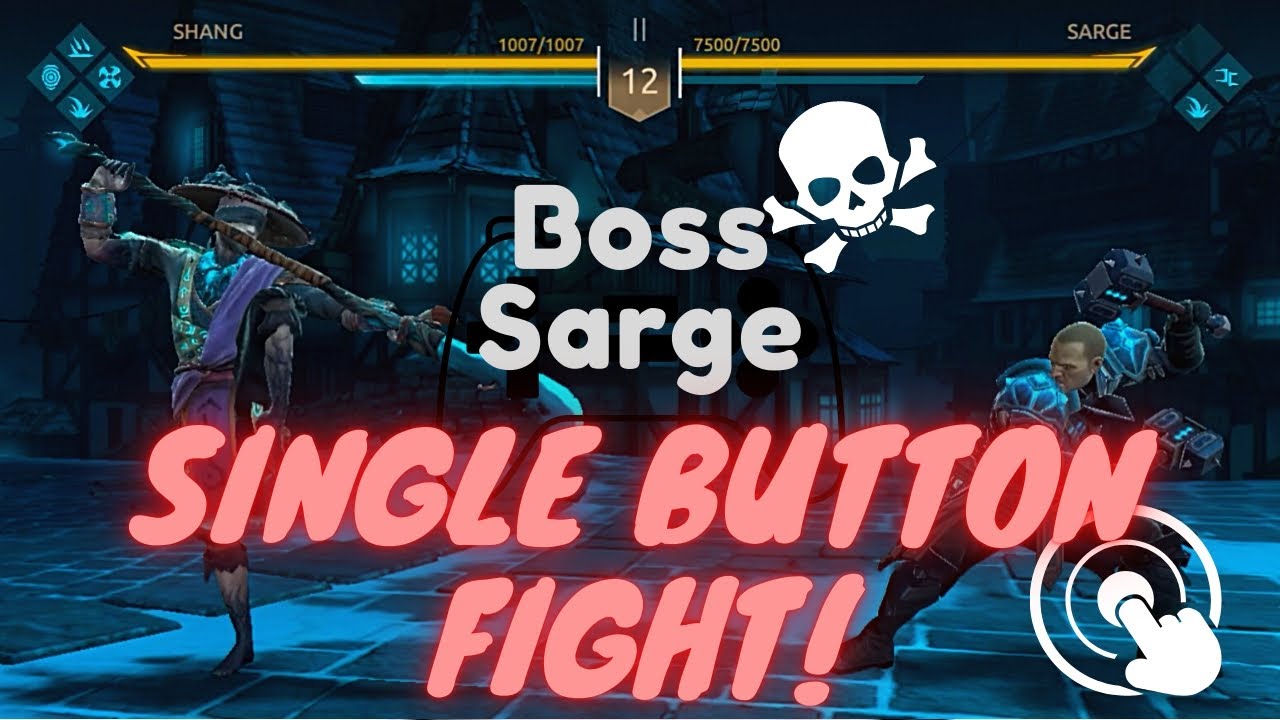 beat boss Sarge in no time | just press one button 🕹️ | too much fun 😂🍿 ...
