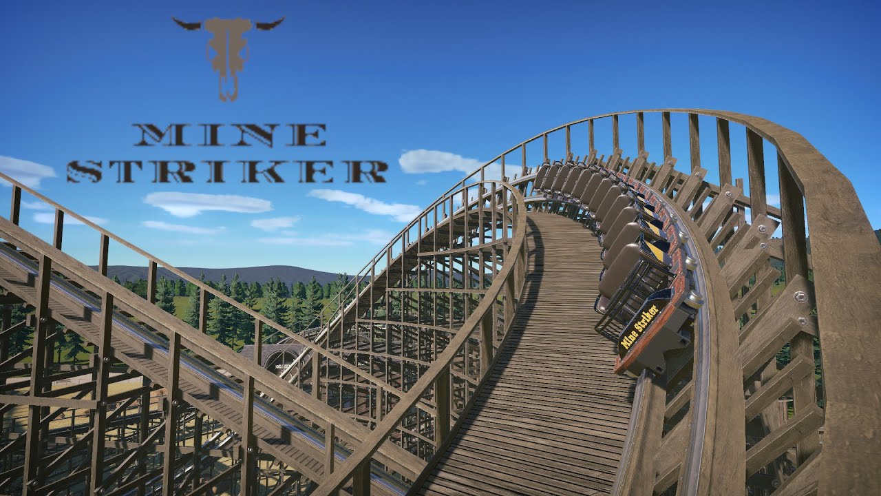 Mine Striker | Planet Coaster | GCI Wooden Coaster - YouTube