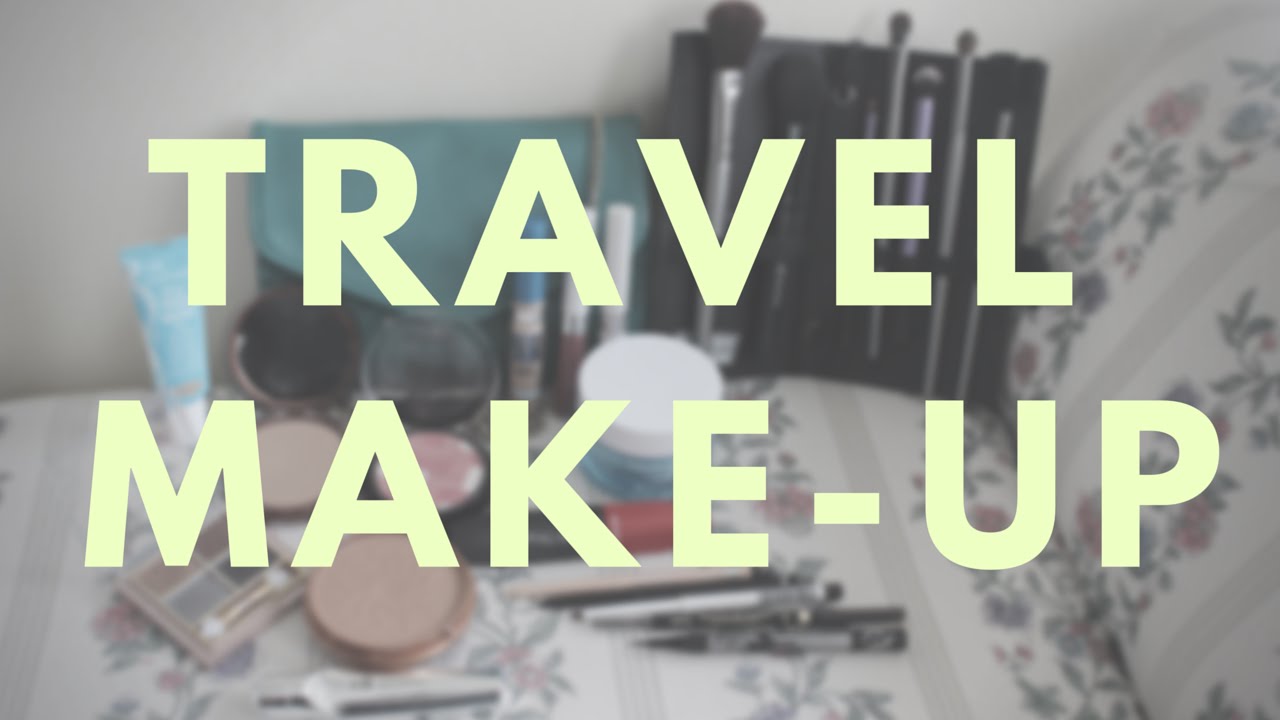 How To: Pack Make-up for Travel | Shradysstyle - YouTube